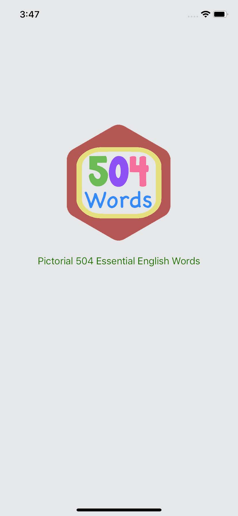 Vocably: Vocabulary iOS Application